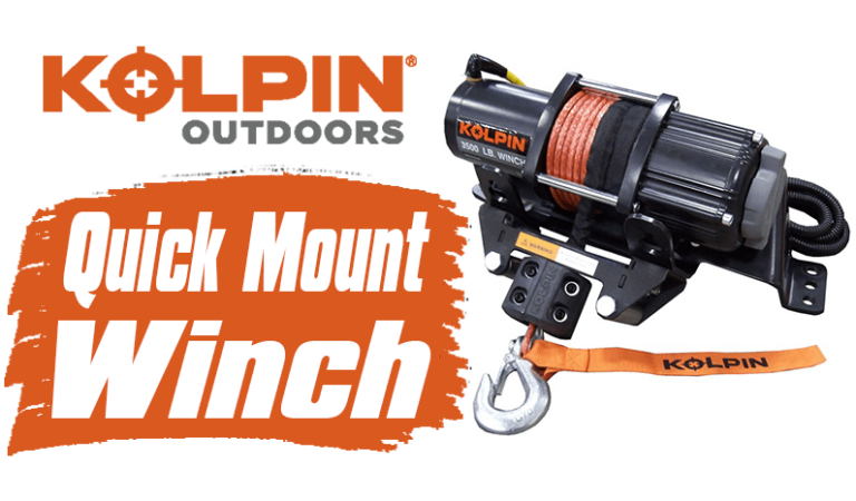 Kolpin Quick Mount Winch for UTVs - Side By Side Stuff - Blog