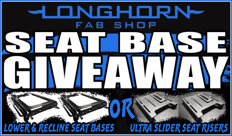 Longhorn Fab Shop Seat Base Giveaway - Side By Side Stuff - Blog